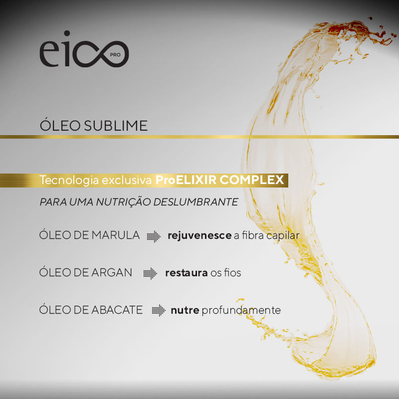 Kit Eico PRO Óleo Sublime - DUO (2 produtos) - Tudo que eu Amo