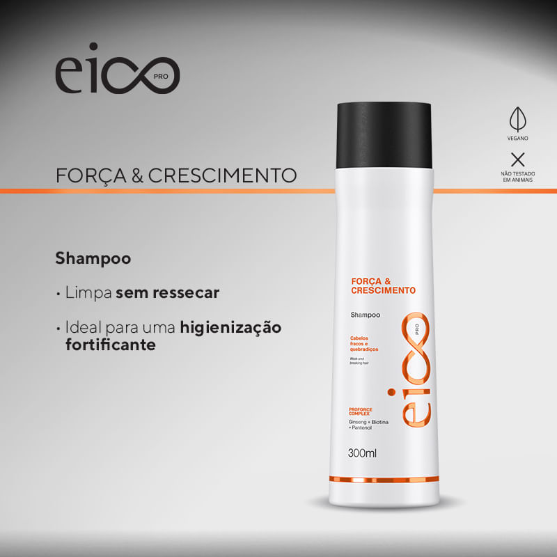 Kit Eico PRO Força & Crescimento - DUO (2 produtos) - Tudo que eu Amo